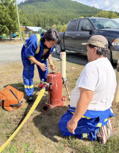 12 Ditidaht First Nation members join fire department to protect their ...