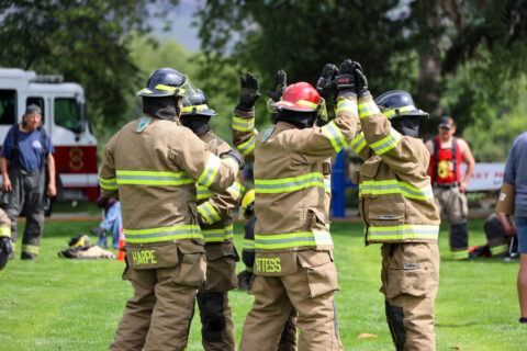 B.C. First Nations firefighters showcase skills at firefighting ...
