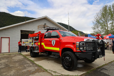 Adams Lake Indian Band Receives Historic Hybrid Fire Truck Donation